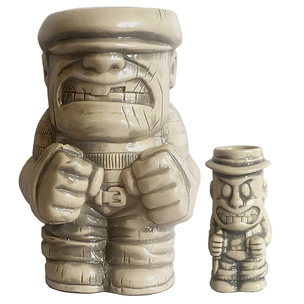 Goon Tiki Mug (gray) – Albatross Funnybooks